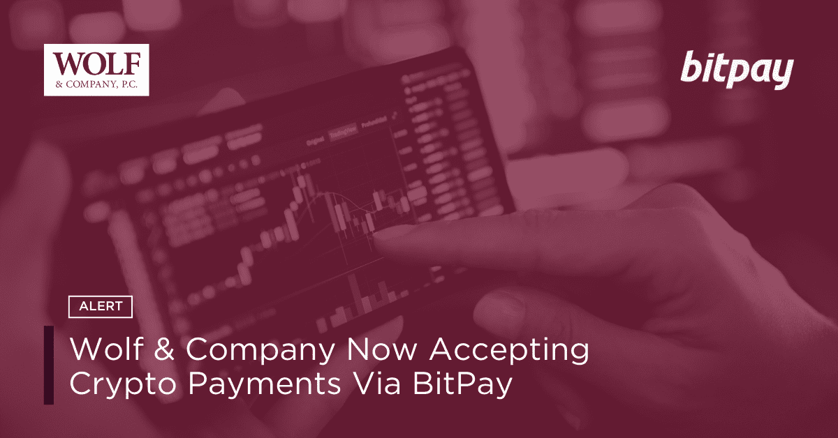 Wolf & Company Now Accepting Crypto Payments Via BitPay – Wolf ... Wolf & Company Now Accepting Crypto Payments Via BitPay – Wolf ...