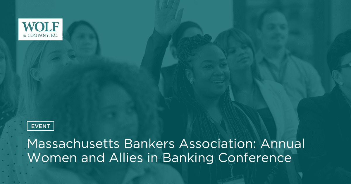 Massachusetts Bankers Association: Annual Women and Allies in Banking ... Massachusetts Bankers Association: Annual Women and Allies in Banking ...